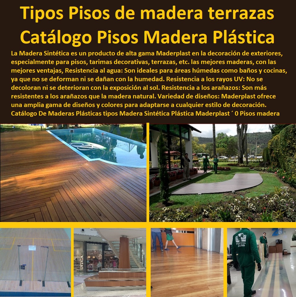 PISO MADERPLAST COLOMBIANOS CALIDAD GARANTIZADA Pisos Madera Plástica ...